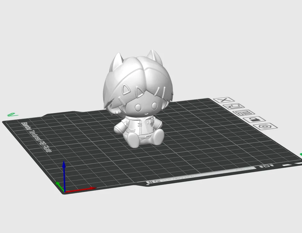 Mudie - Chibi Version - Free 3D Print Model - MakerWorld