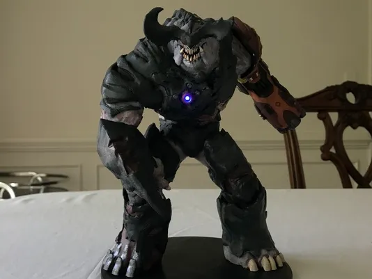 DOOM - Cyberdemon - Free 3D Print Model - MakerWorld