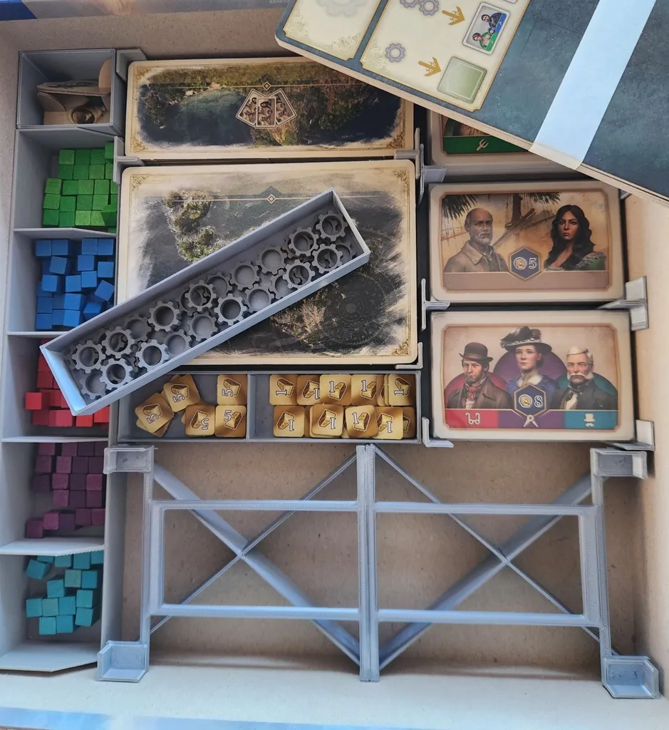 Anno 1800 Board Game & expansion - Free 3D Print Model - MakerWorld