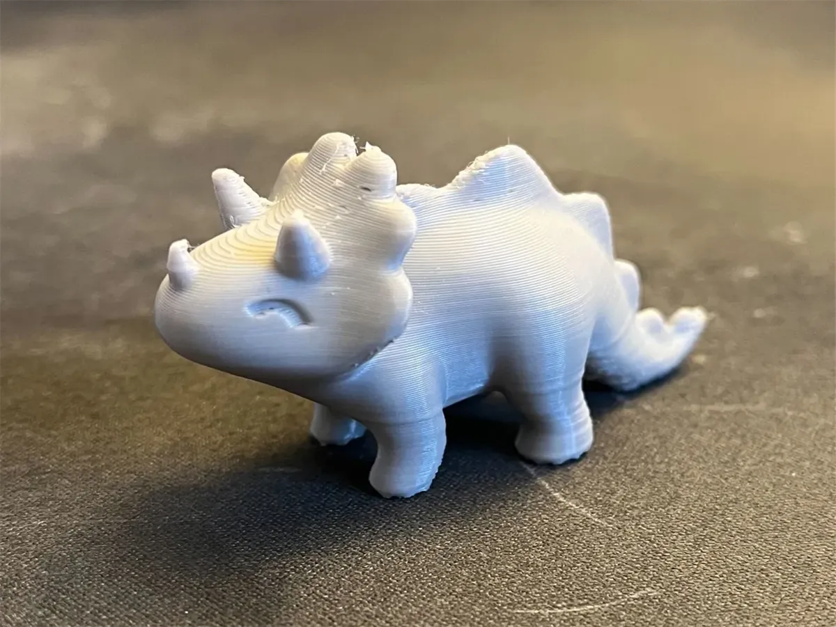 Cute Stylized Triceratops Dinosaur Toy - Free 3D Print Model - MakerWorld
