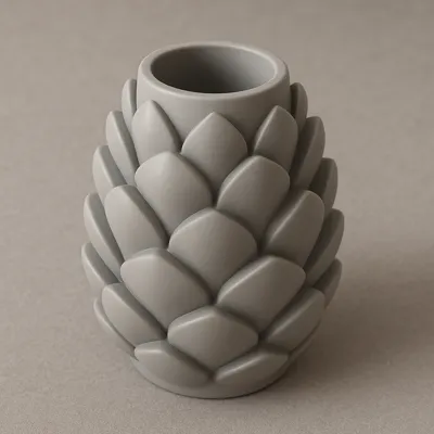 Pinecone Pen Holder - Free 3D Print Model - MakerWorld