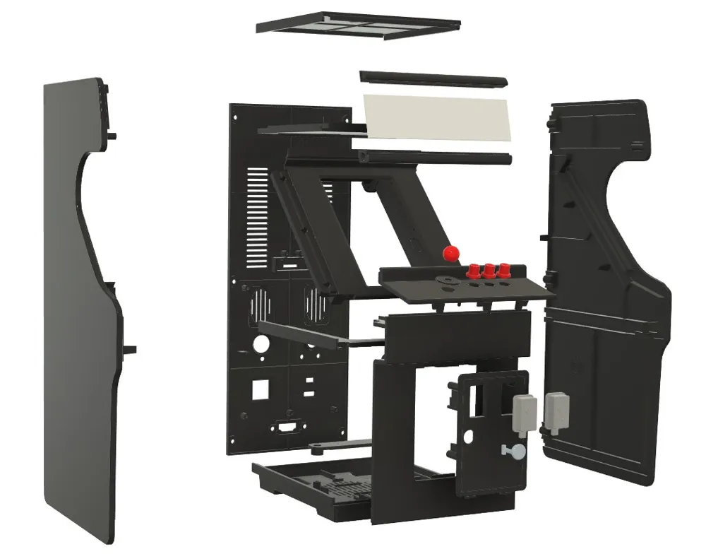 GRS Build-A-Cade Model Files - Free 3D Print Model - MakerWorld