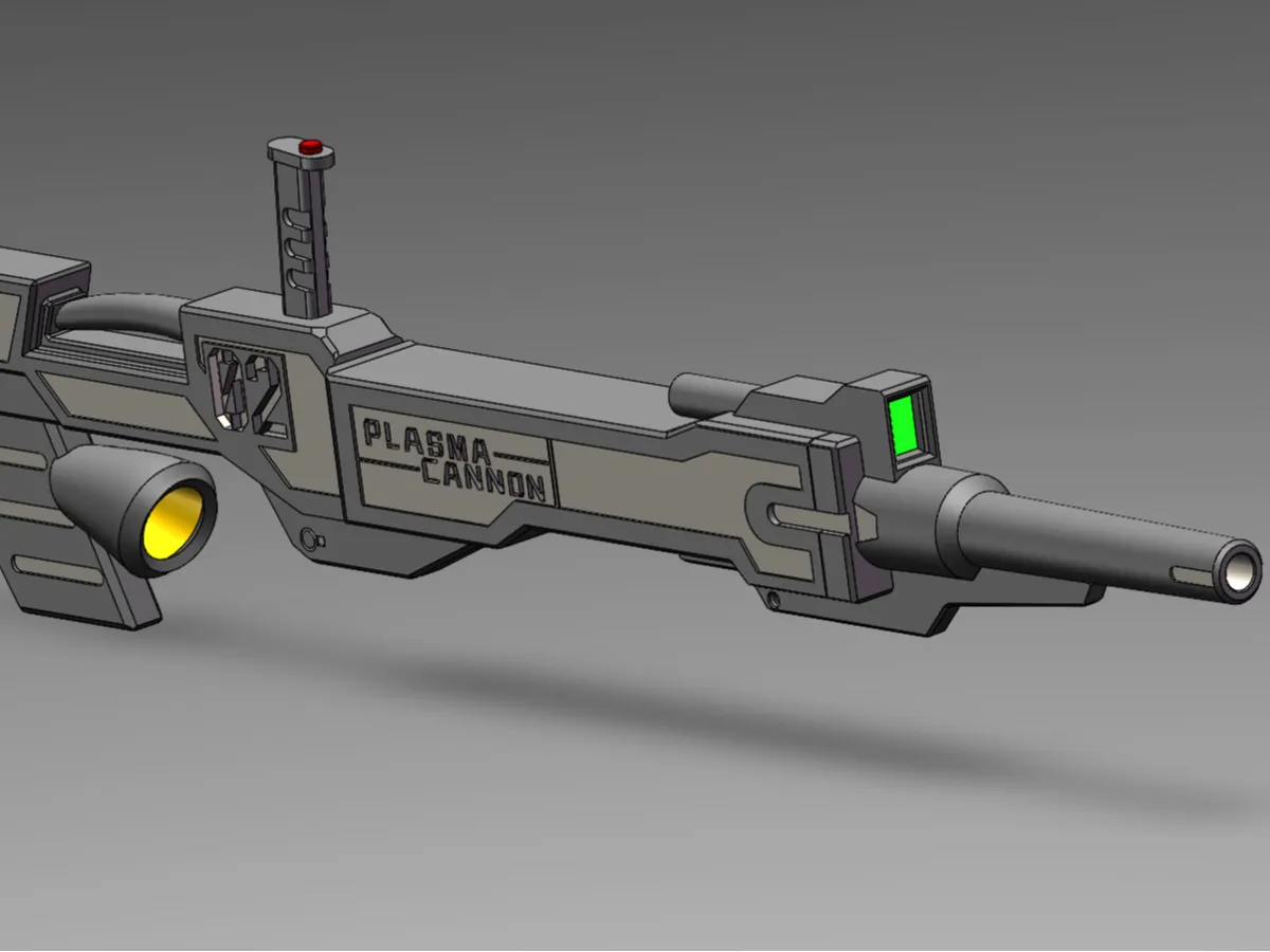 Particle Cannon - Free 3D Print Model - MakerWorld
