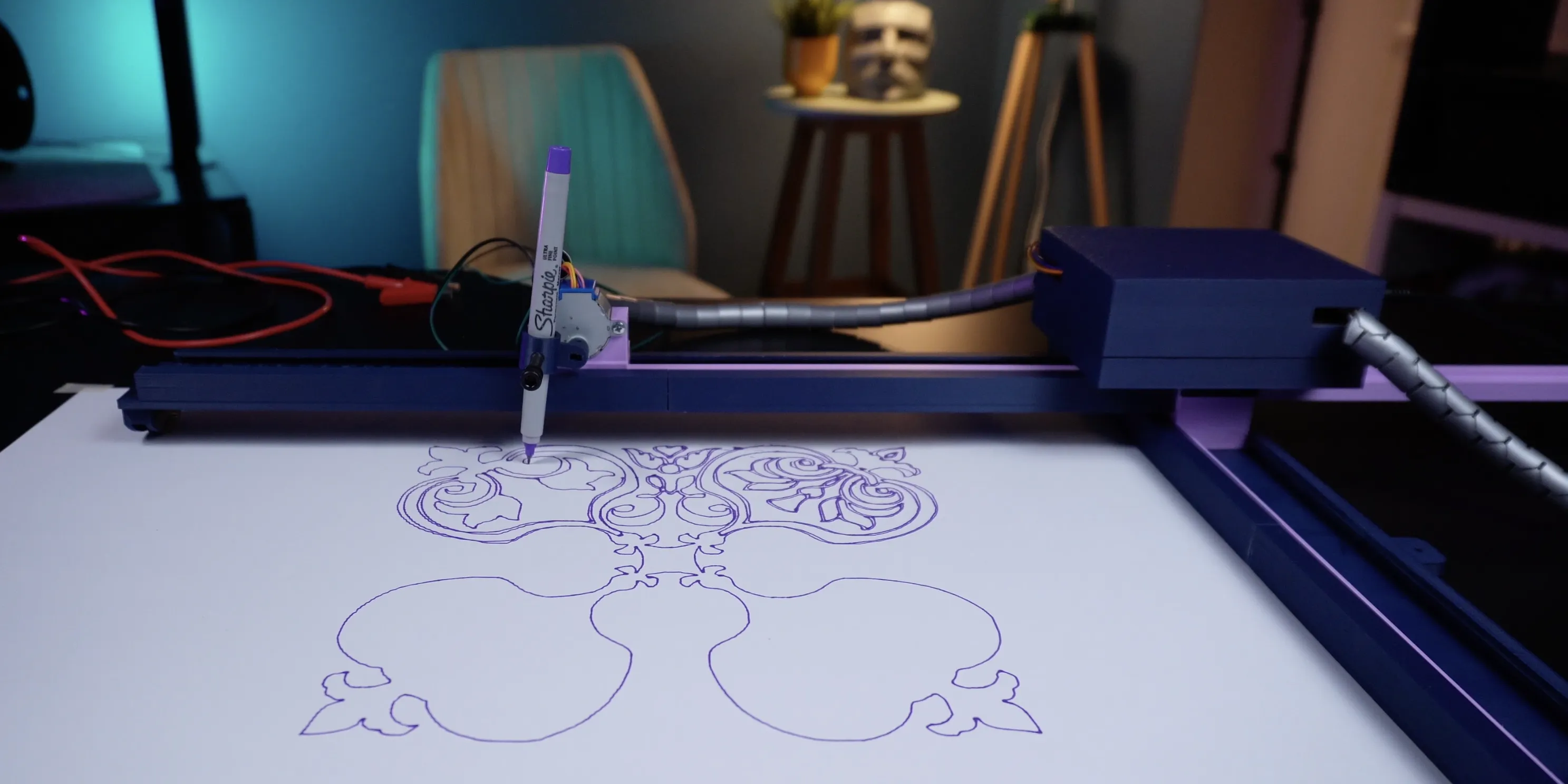 Build a Simple 3D CNC Plotter - Free 3D Print Model - MakerWorld