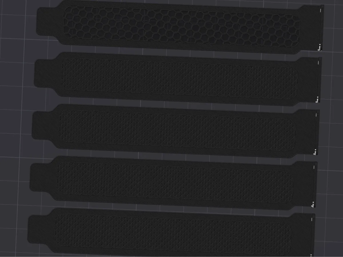 PCI Slot Cover with customizable grid - Free 3D Print Model - MakerWorld