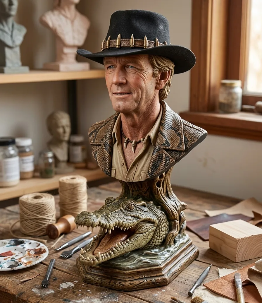 Crocodile Dundee - Free 3D Print Model - MakerWorld