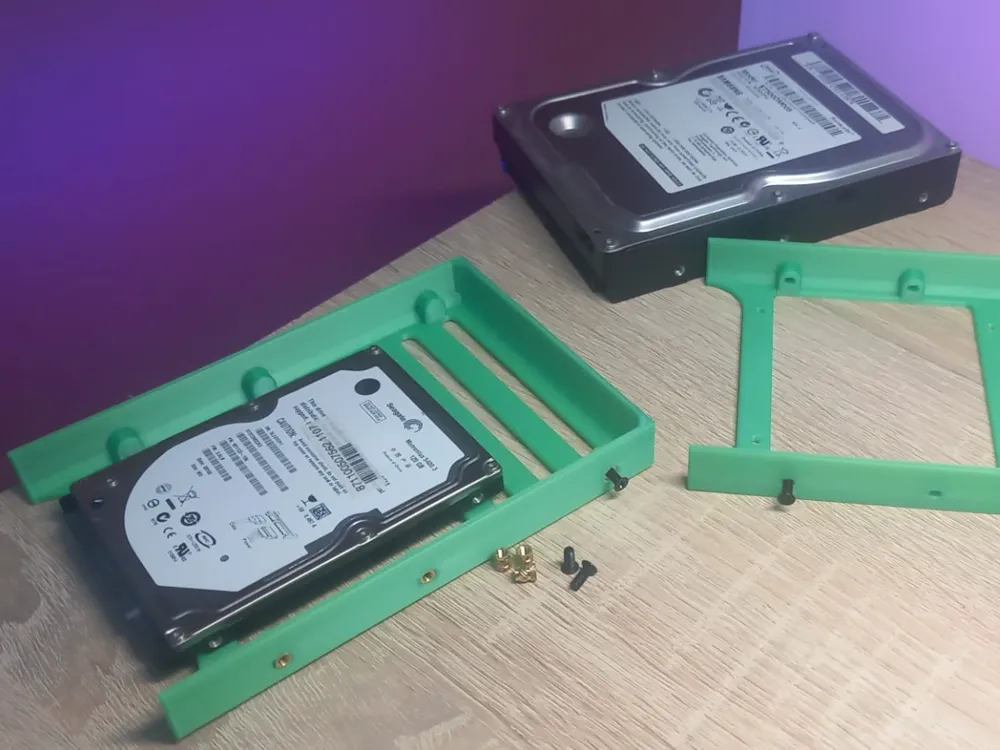 HDD to SSD Adapter multiple version - Free 3D Print Model - MakerWorld