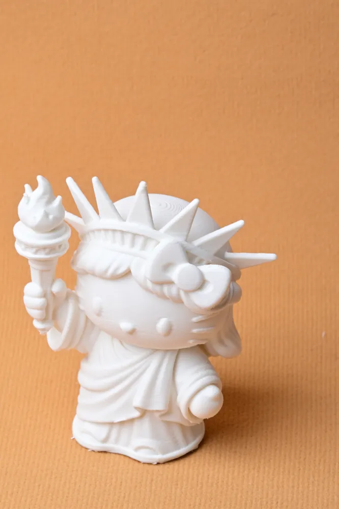 Hello Kitty Statue de la Liberté - Modèle d'Impression 3D Gratuit ...