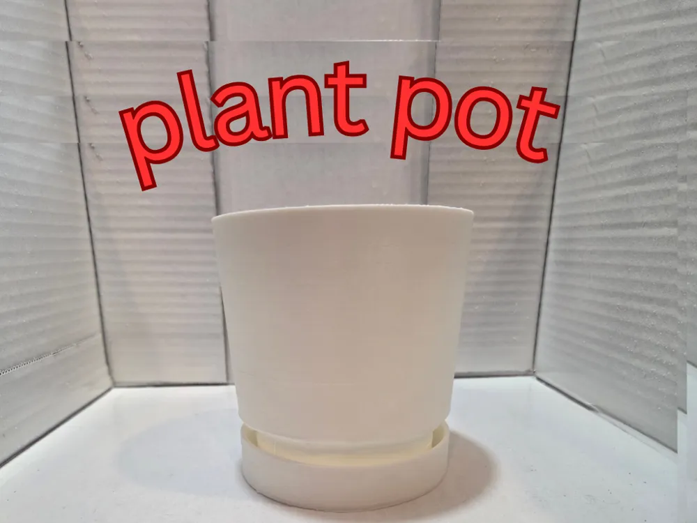 plant pot - Free 3D Print Model - MakerWorld