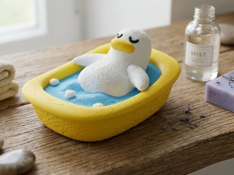 Bath Duck - Free 3D Print Model - MakerWorld