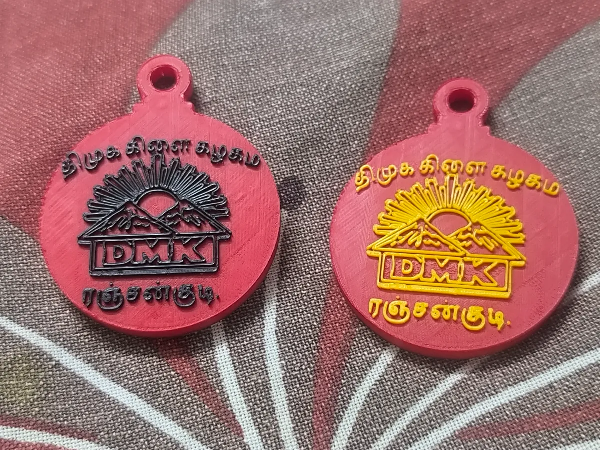 DMK keychain - Free 3D Print Model - MakerWorld