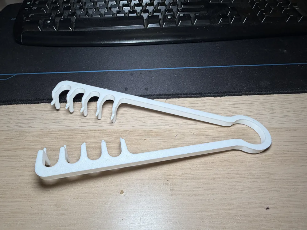 Korean Fluffy Textured Styling Comb - Free 3D Print Model - MakerWorld