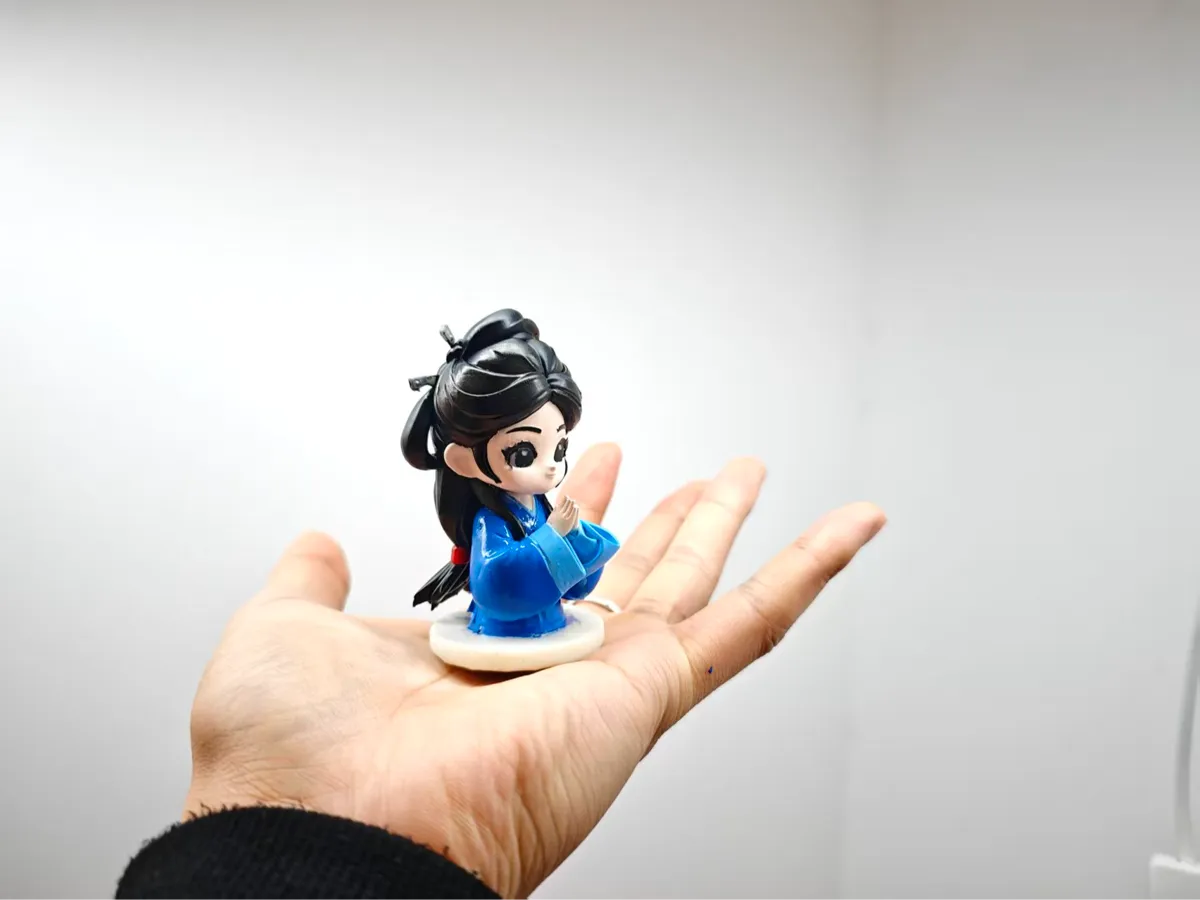 Ancient Style Chibi Little Girl - Free 3D Print Model - MakerWorld