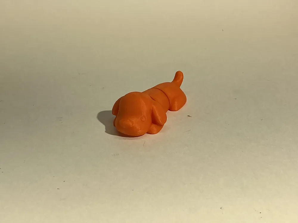 Simple Dog Mini Flexi Articulated Figure - Free 3D Print Model - MakerWorld