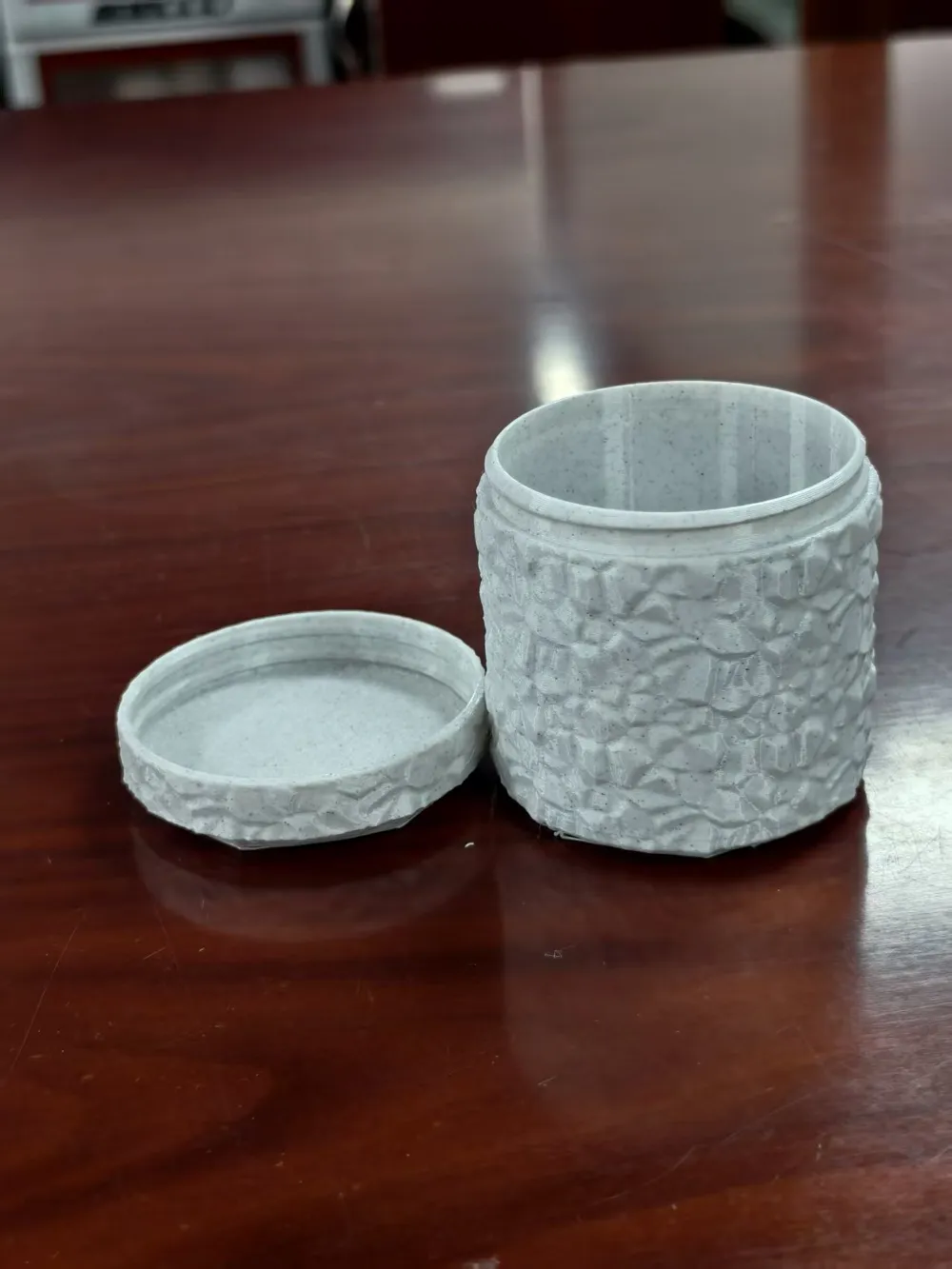 Stone Texture Jar - Free 3D Print Model - MakerWorld