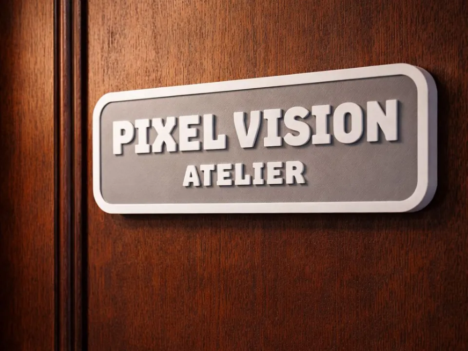 custom door sign - Free 3D Print Model - MakerWorld