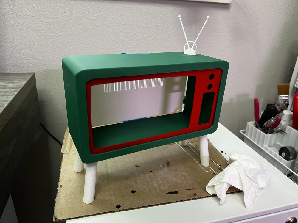 Retro TV - Free 3D Print Model - MakerWorld