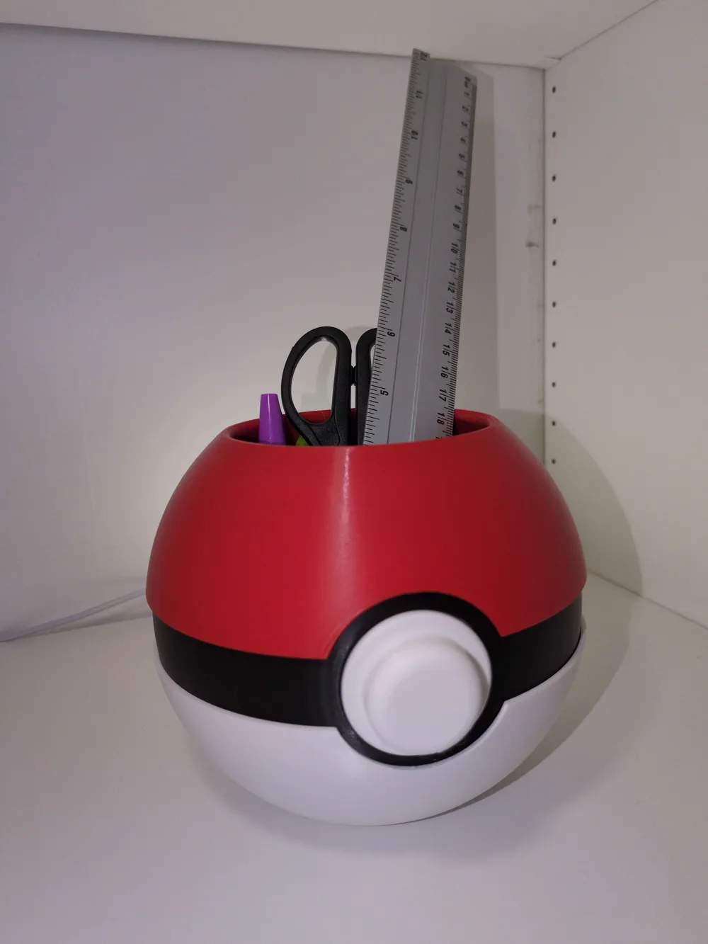 Pokeball Container / Planter - Free 3D Print Model - MakerWorld