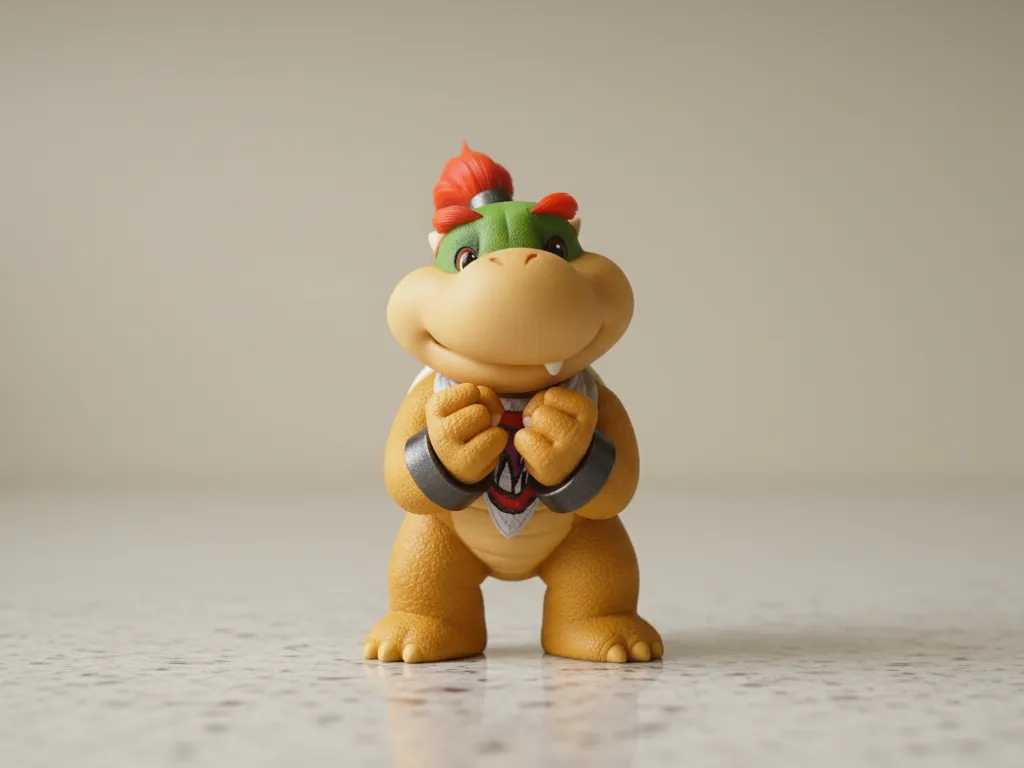 Bowser Jr. - Mario Galaxy Film – Kostenloses 3D-Druckmodell – MakerWorld