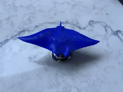 manta ray - Free 3D Print Model - MakerWorld