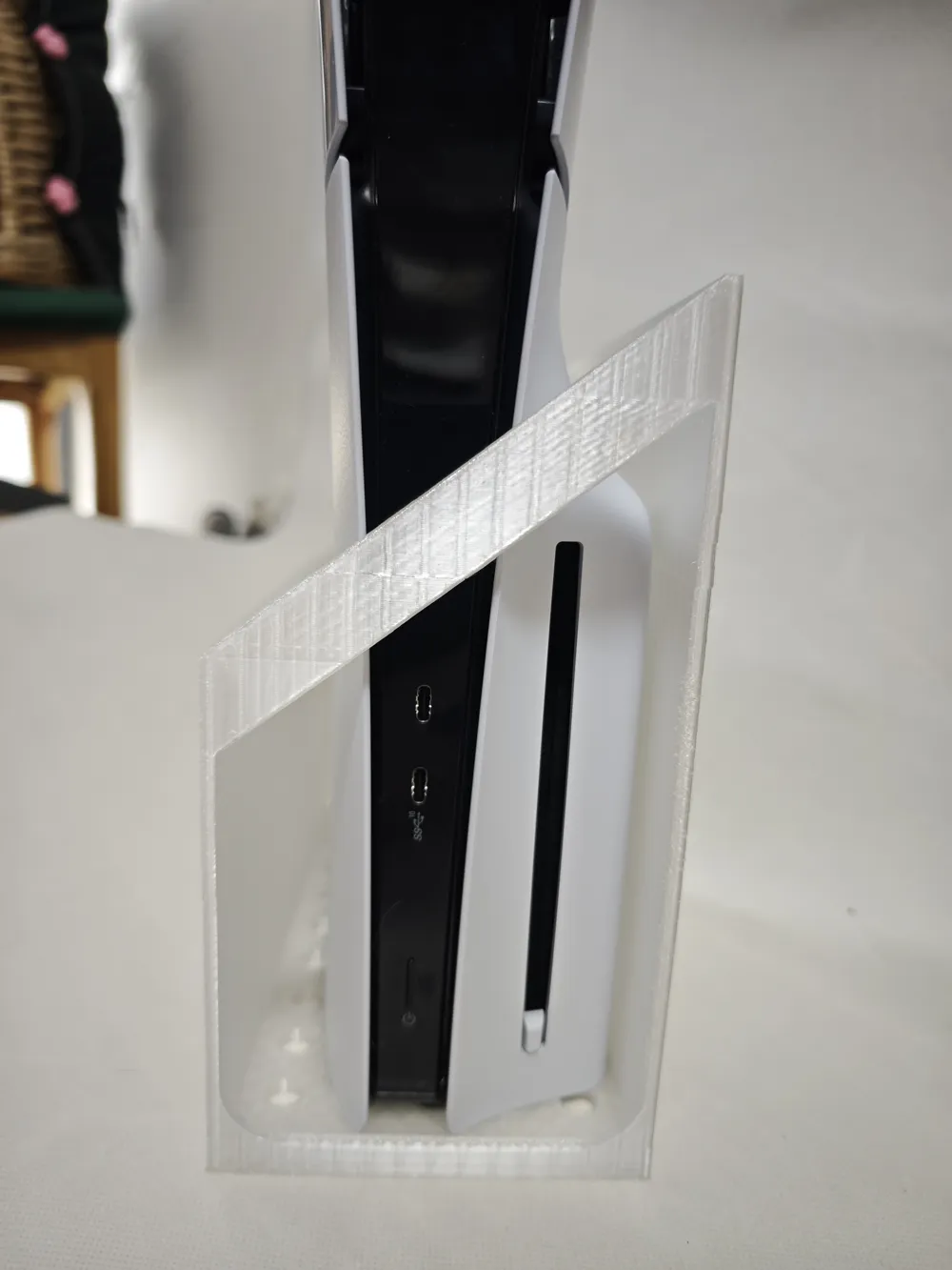 PS5 slim wall mount - Free 3D Print Model - MakerWorld