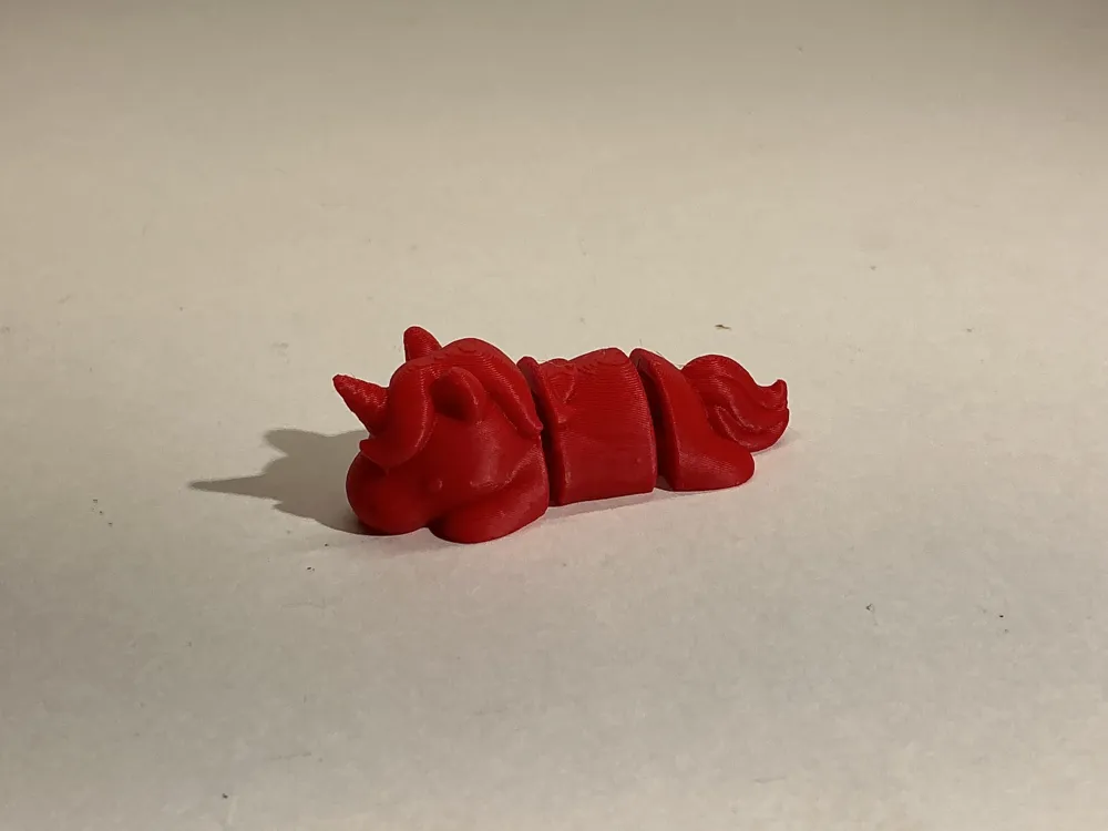 Simple Articulated Unicorn – Flexi Fantasy Toy - Free 3D Print Model ...