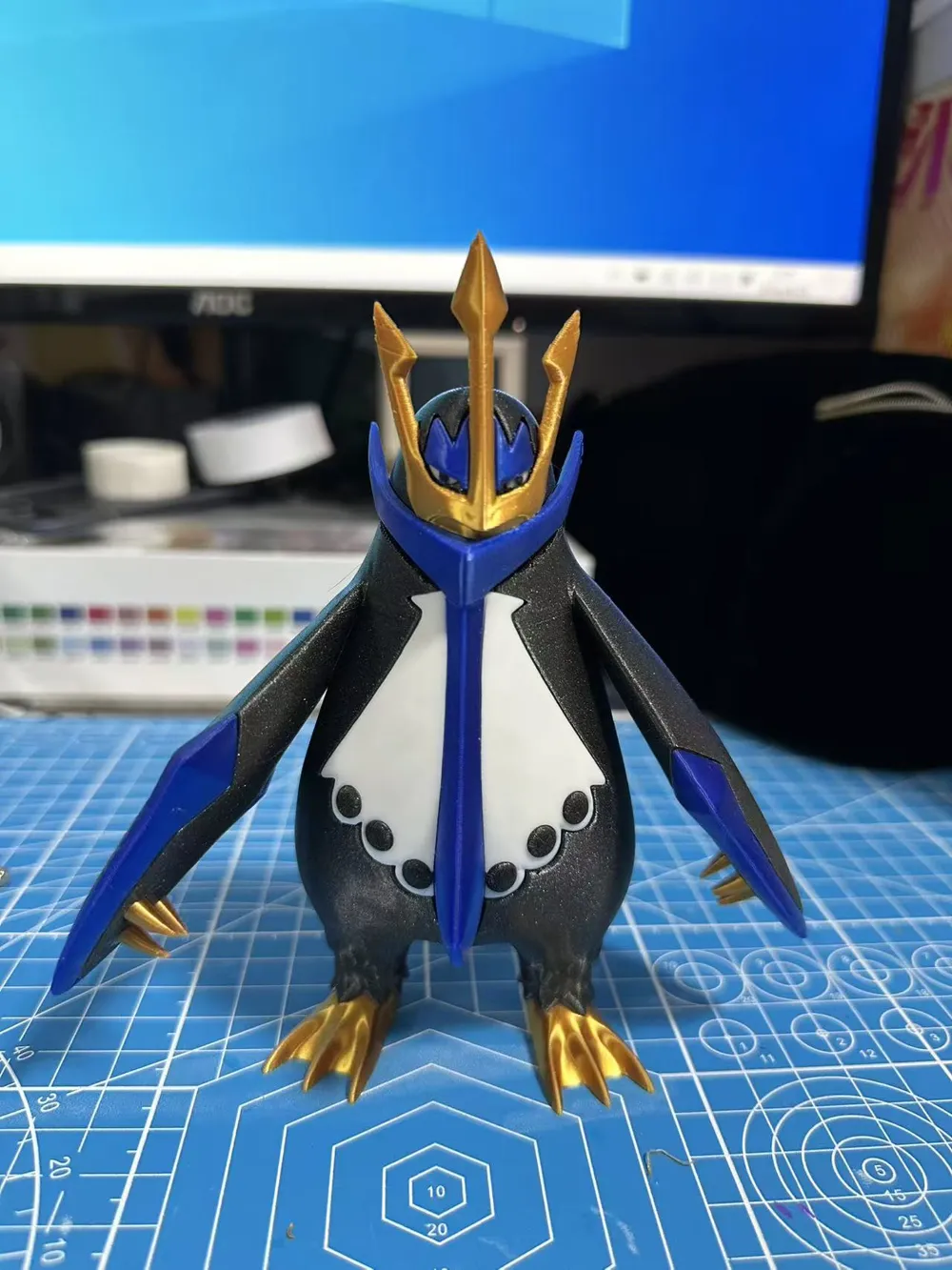 Empoleon (split) - Free 3D Print Model - MakerWorld