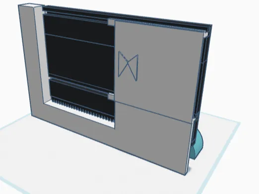 arduino sliding door with stepper motor - Free 3D Print Model - MakerWorld