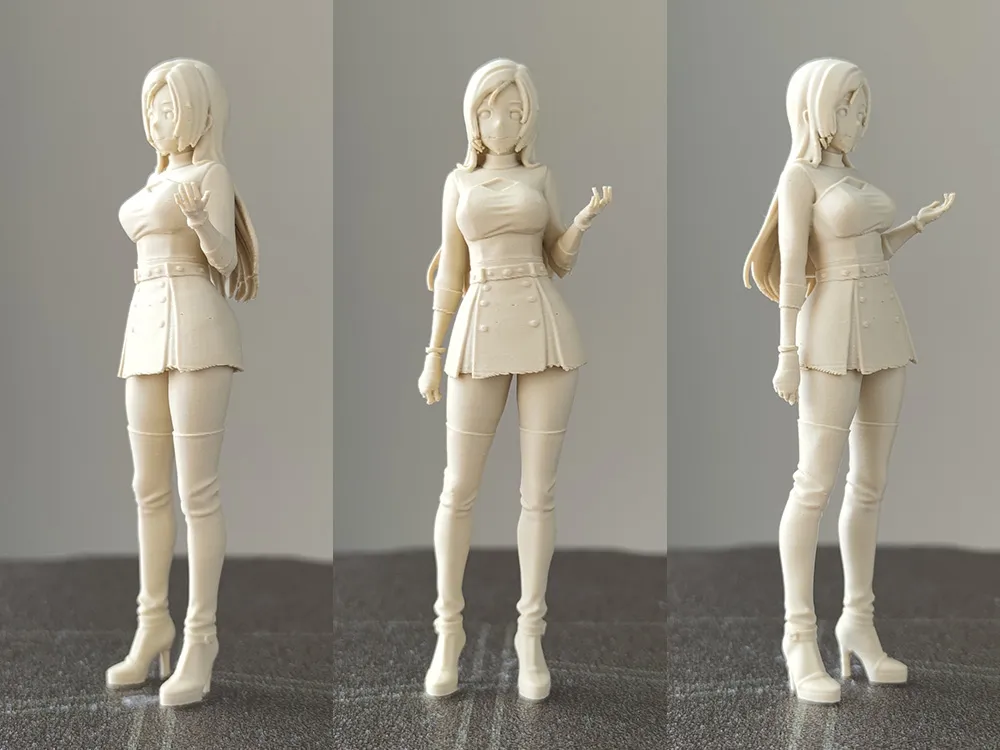 Anime-Mädchen-Figur – Kostenloses 3D-Druckmodell – MakerWorld