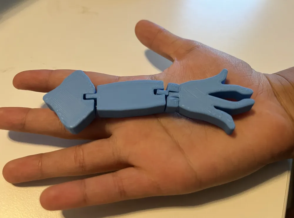 articulated squid - Free 3D Print Model - MakerWorld