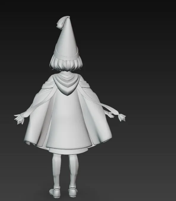 coco from anime Witch Hat Atelier - Free 3D Print Model - MakerWorld