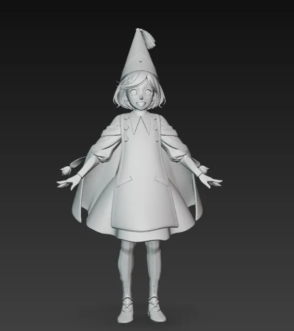 coco from anime Witch Hat Atelier - Free 3D Print Model - MakerWorld