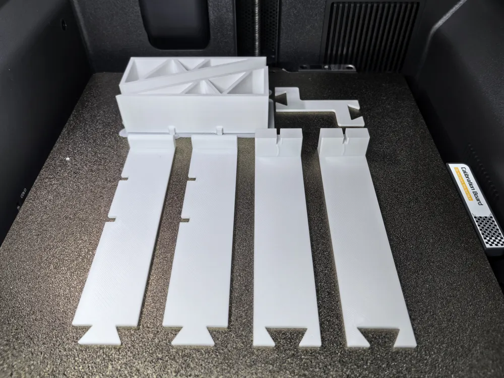 Dual AMS 2 Pro vertical bracket for X2D - Free 3D Print Model - MakerWorld