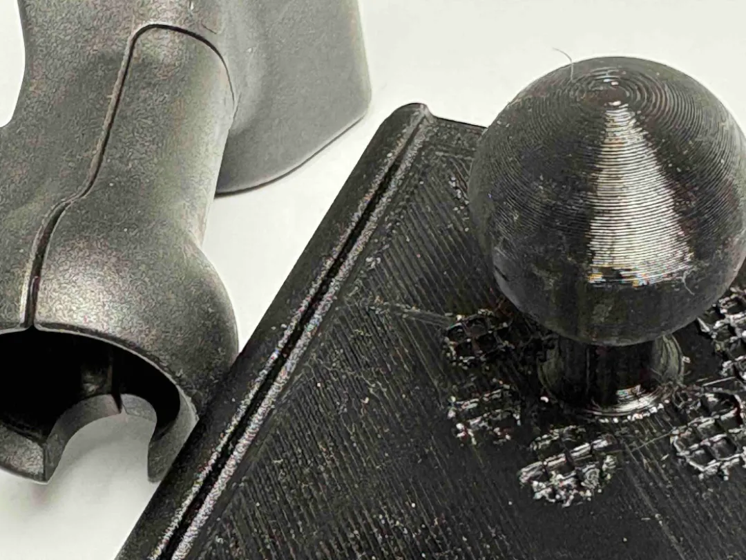 Behringer P1 25mm ball mount for microphone stand - Free 3D Print Model ...