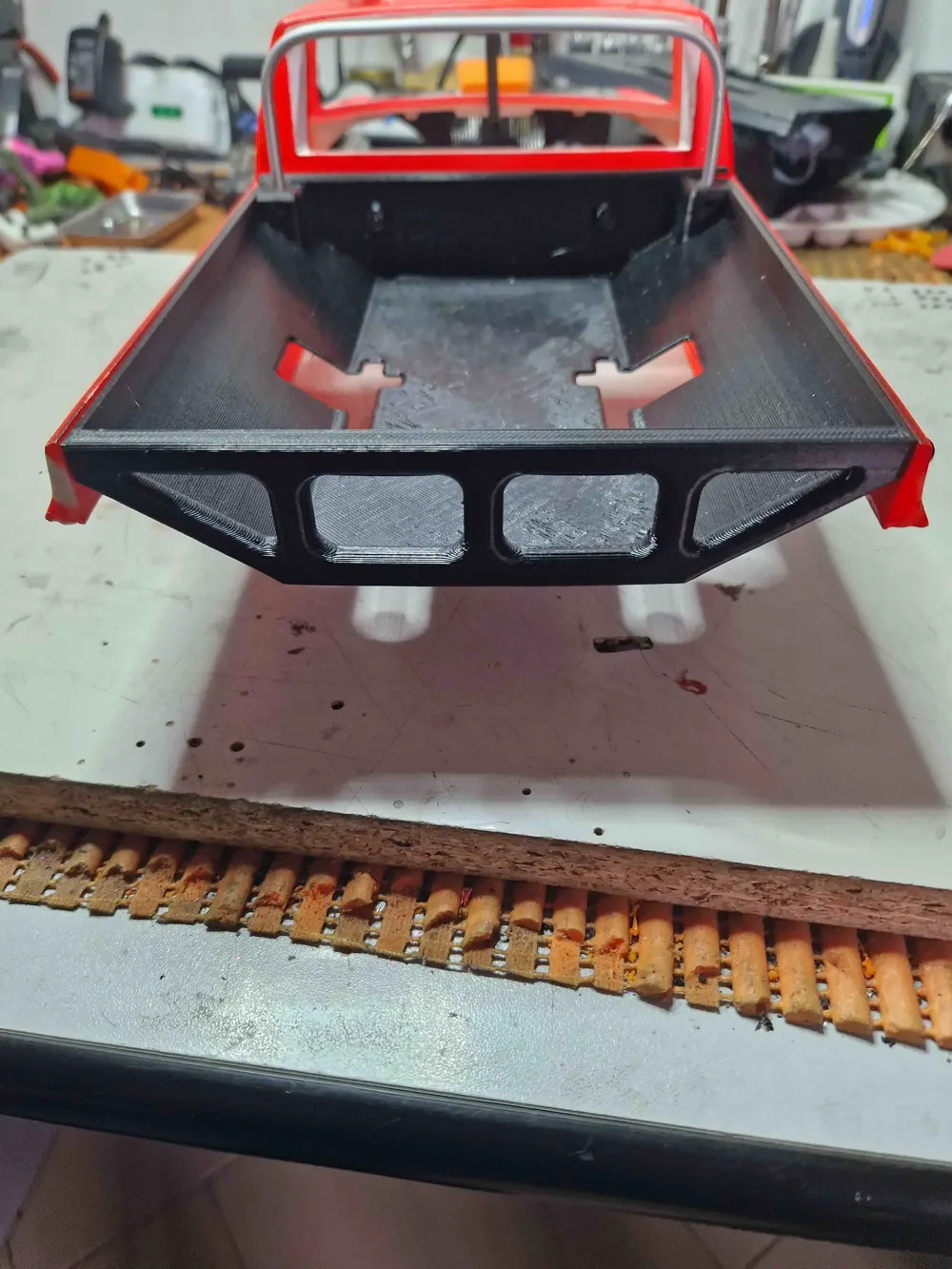 REAR BED FOR TAMIYA RC 1/10 SCALER - Free 3D Print Model - MakerWorld