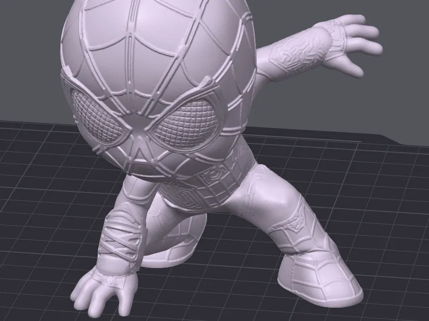 Spiderman Chibi - Free 3D Print Model - MakerWorld