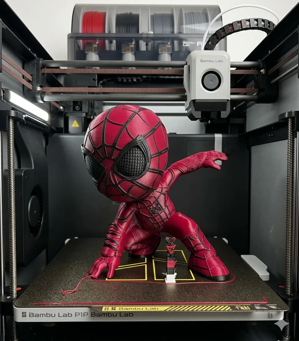 Spiderman Chibi - Free 3D Print Model - MakerWorld