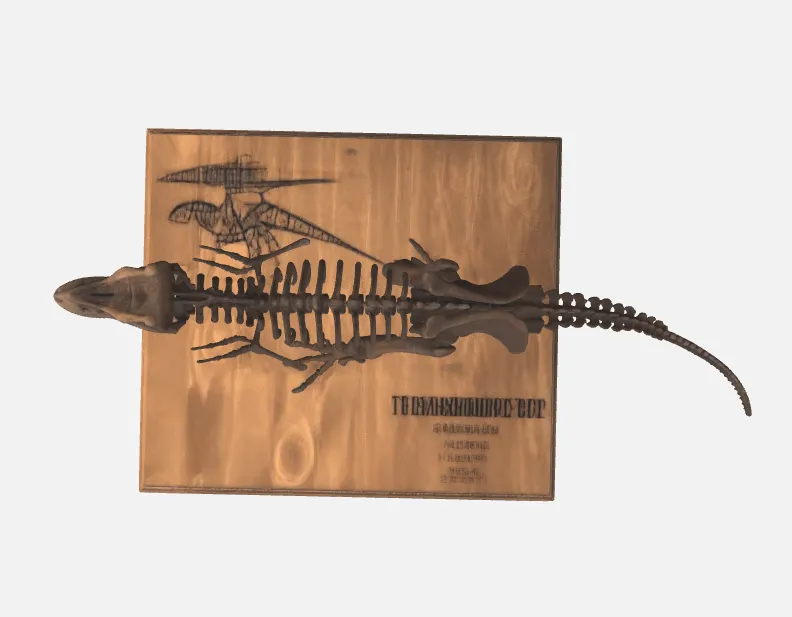 T-Rex Skeleton - Free 3D Print Model - MakerWorld