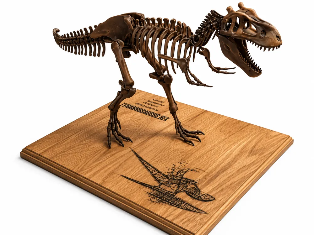 T-Rex Skeleton - Free 3D Print Model - MakerWorld