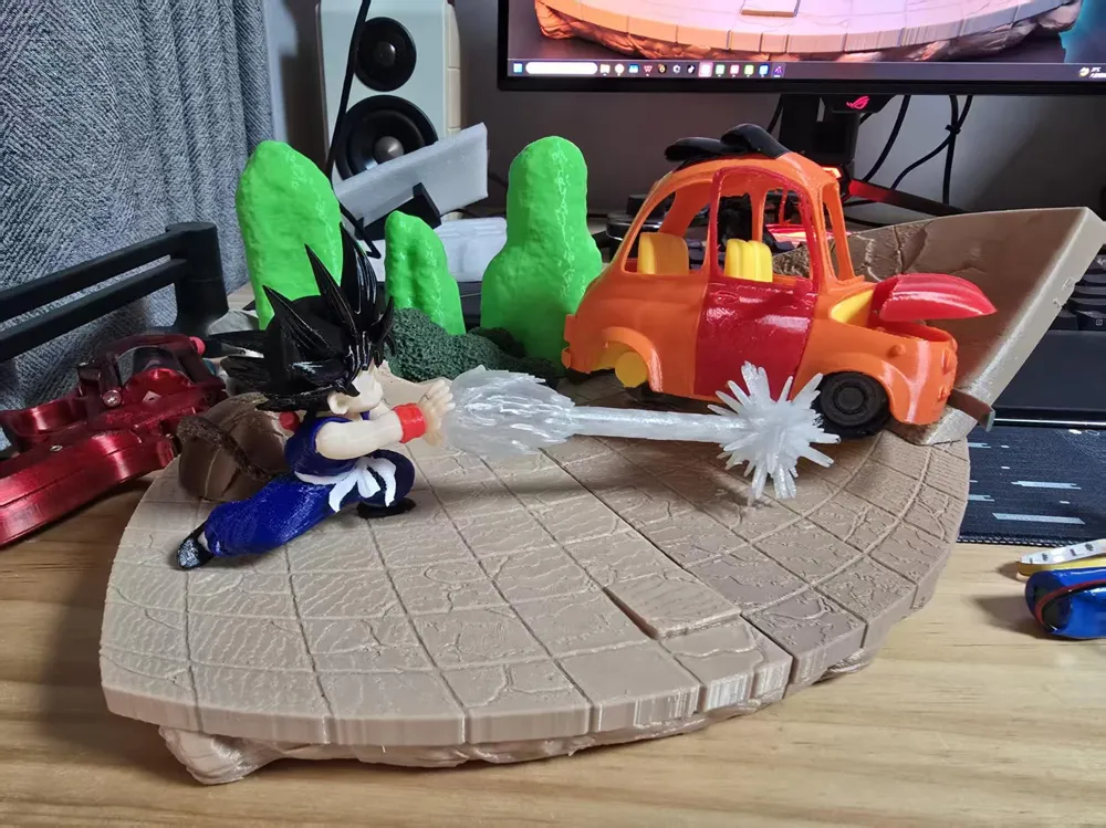 Dragon Ball Display Base - Free 3D Print Model - MakerWorld