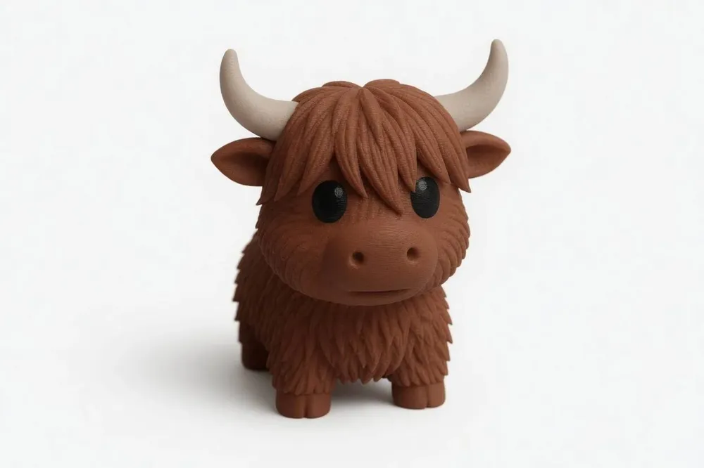 Highland Cow Collection - Free 3D Print Model - MakerWorld