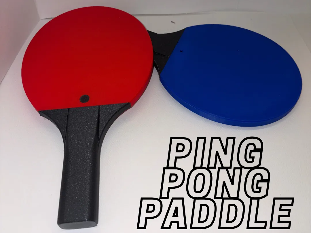 pala de ping pong - Modelo de impresión 3D gratuito - MakerWorld