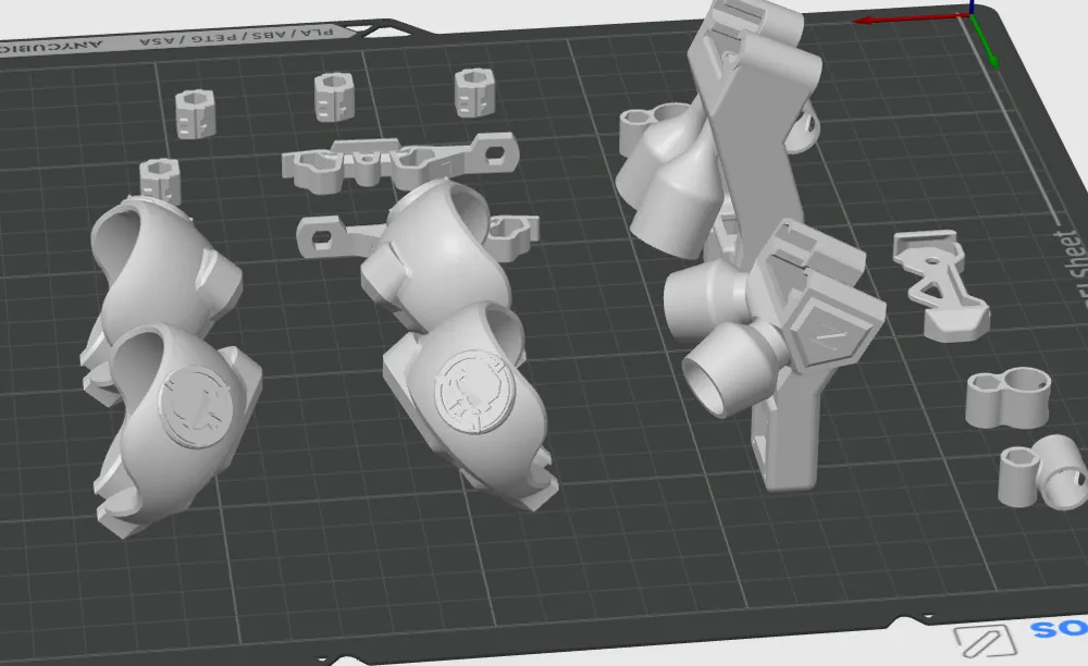 Complete Flyfish Volador vx/vd5 tpu Kit - Free 3D Print Model - MakerWorld