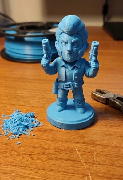 Chibi Colt - Brawl Star - Free 3D Print Model - MakerWorld
