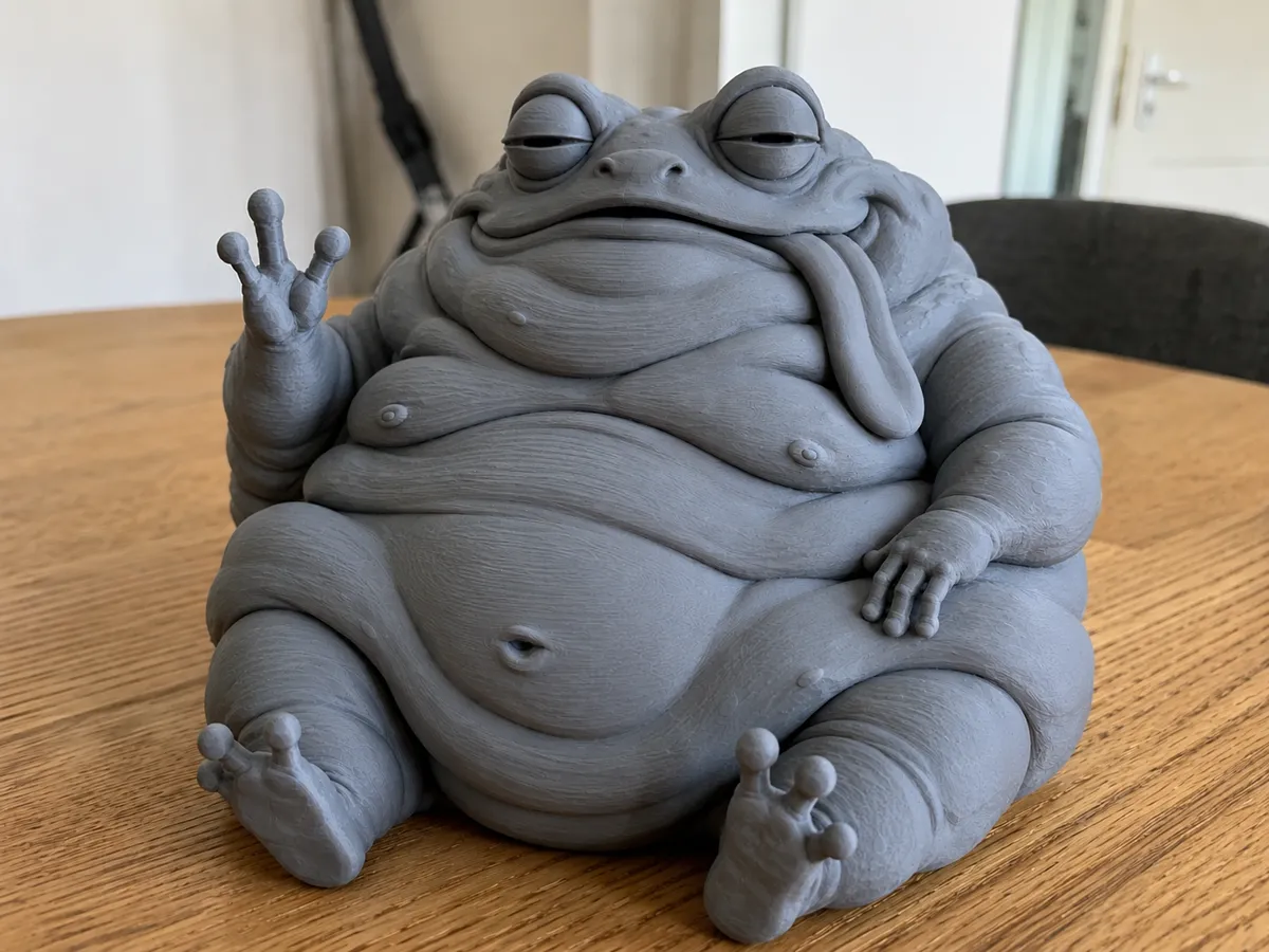 Fat frog - Free 3D Print Model - MakerWorld