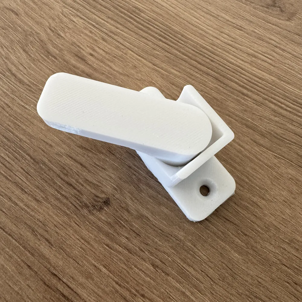 Print-in-Place Pivoting Door Latch (Left & Right) - Free 3D Print Model ...