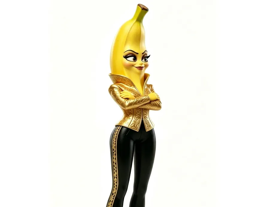 Banana Queen - Free 3D Print Model - MakerWorld