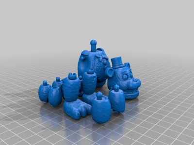 withered Freddy - Free 3D Print Model - MakerWorld