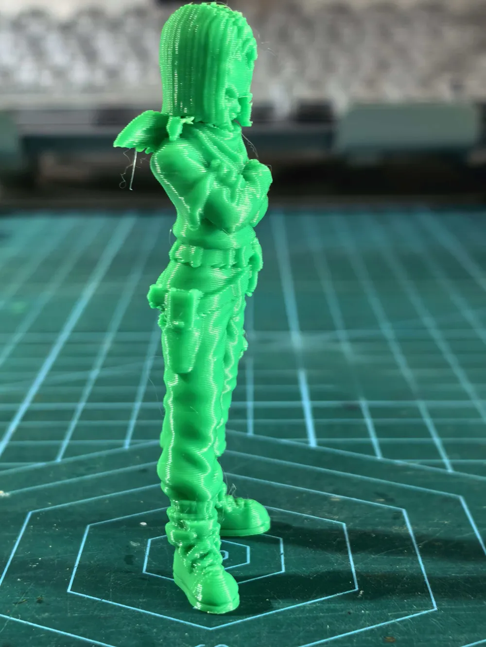 Dragon Ball - Android 17 - Free 3D Print Model - MakerWorld