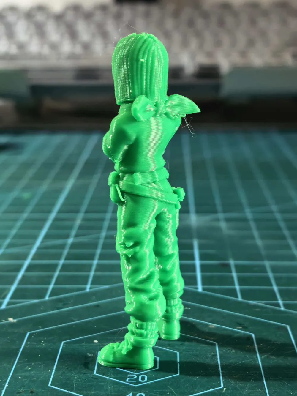 Dragon Ball - Android 17 - Free 3D Print Model - MakerWorld